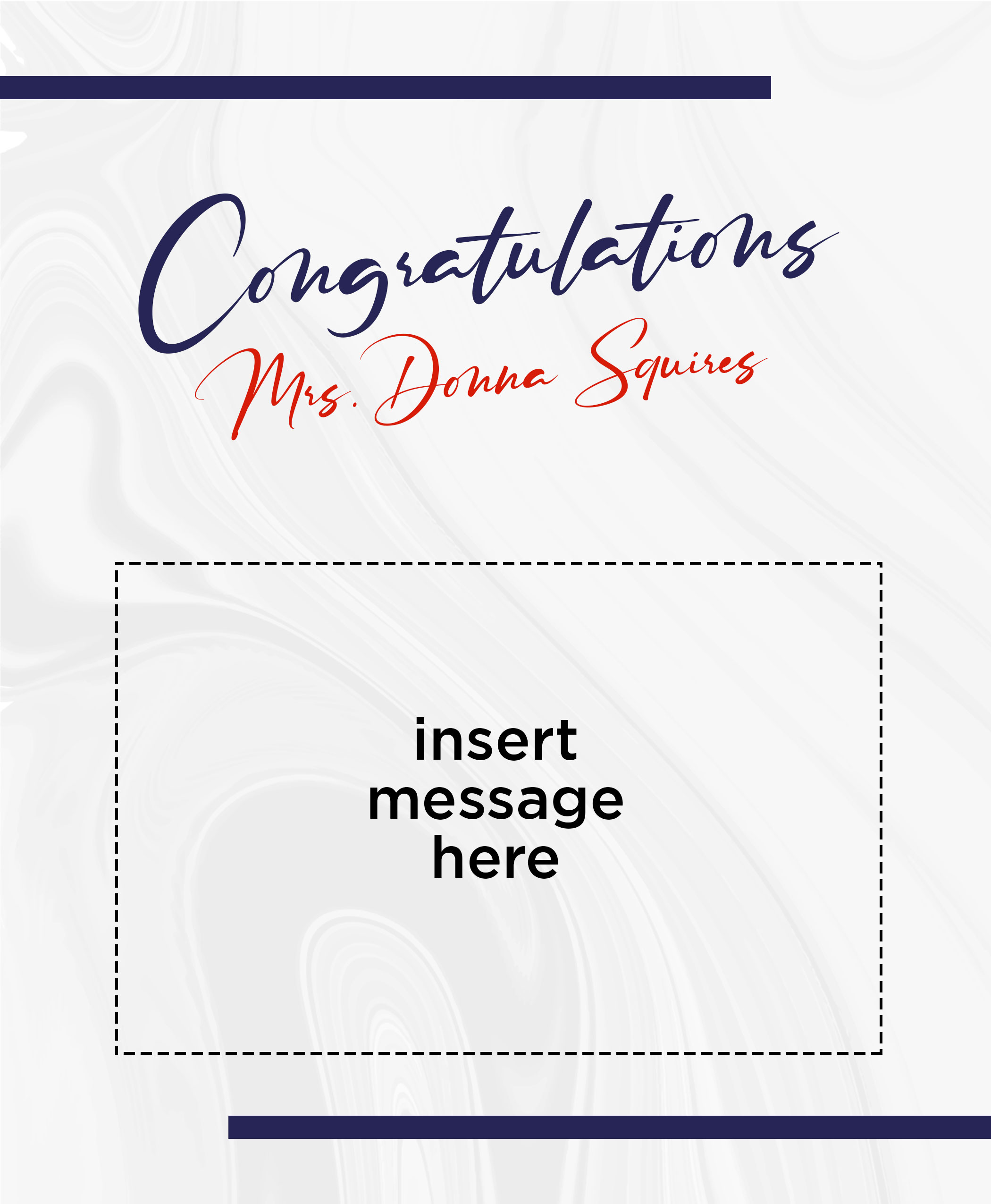 Mrs. Squires Retirement | Calvary Academy